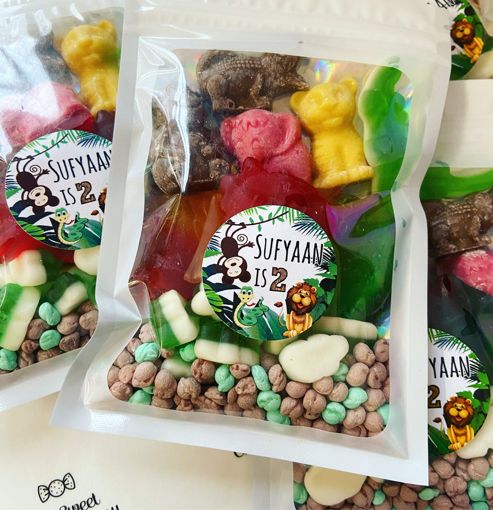 Jungle Animals Sweet Pouch - NEW – The Sweet Cone Company