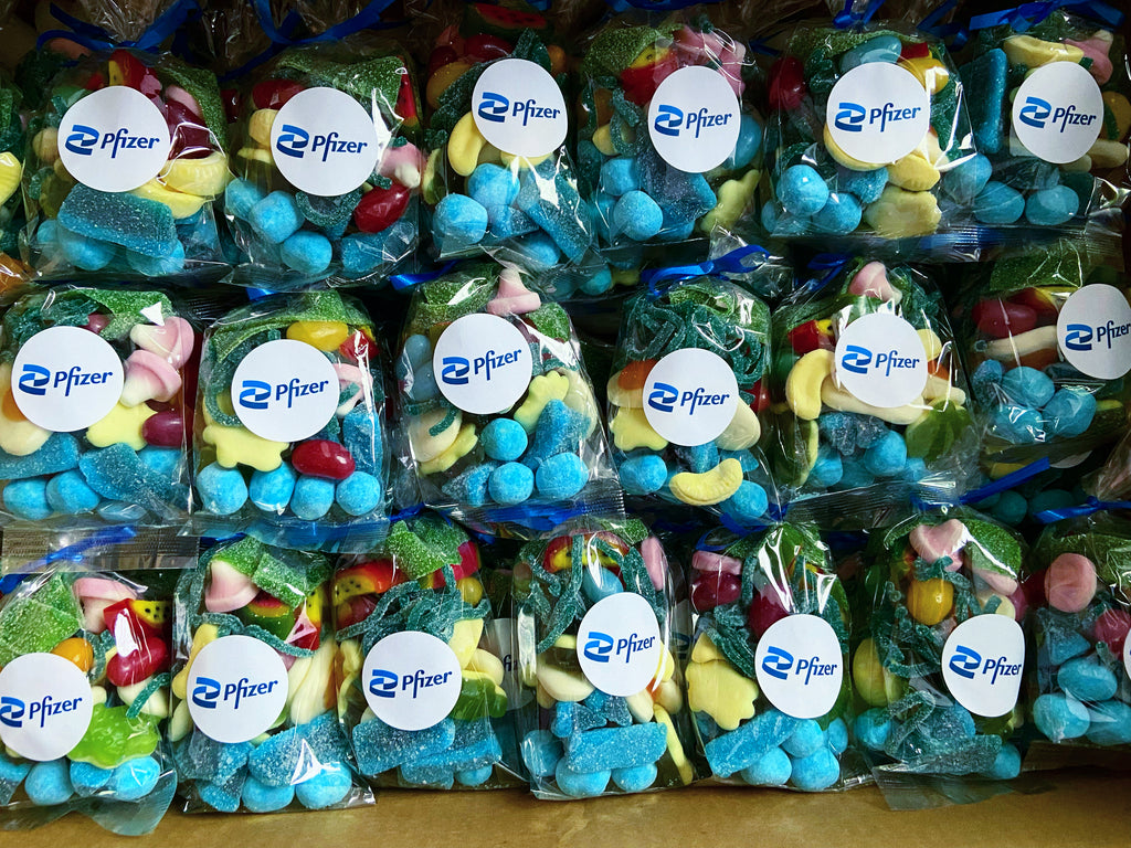 Corporate Branded Business Sweet Bags – The Sweet Cone Company