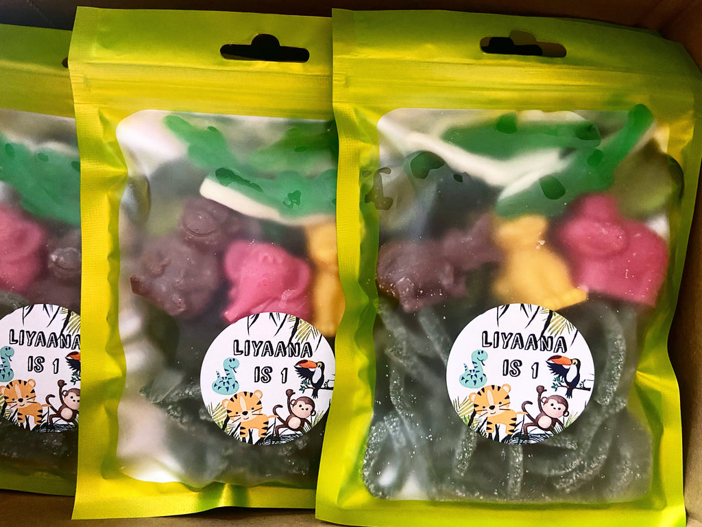 Jungle Animals Sweet Pouch - NEW – The Sweet Cone Company