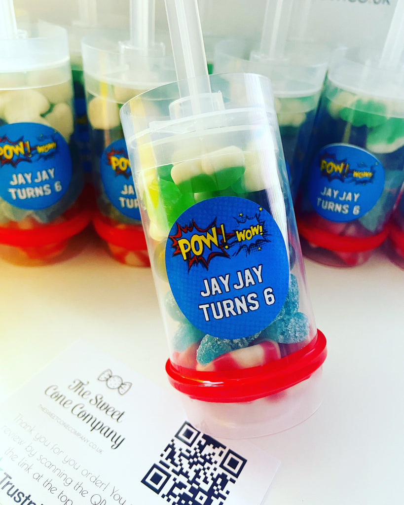 Superhero Push Pops – The Sweet Cone Company