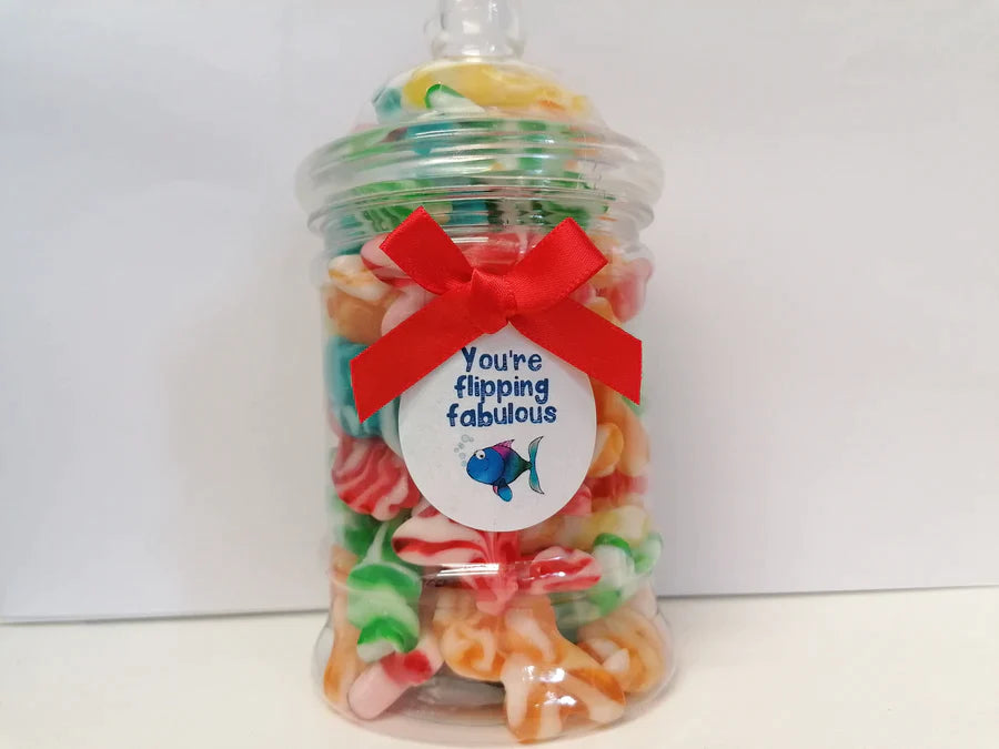 Swirly Fish Sweet Jar – The Sweet Cone Company