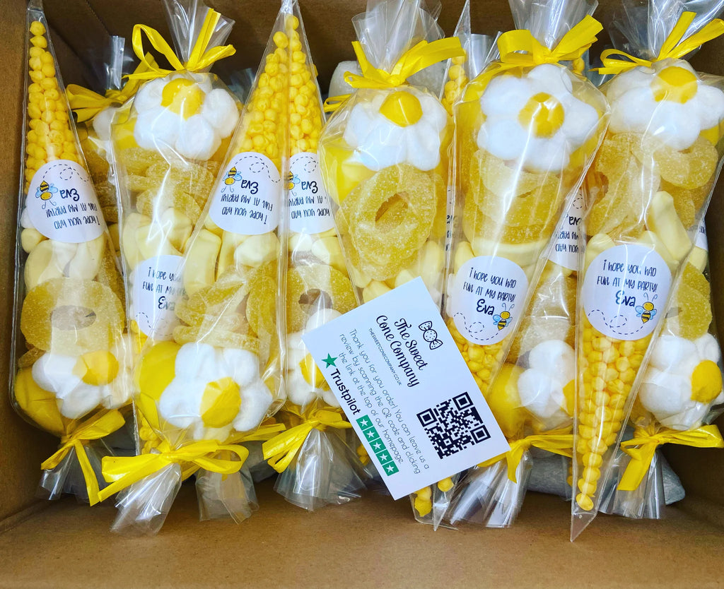 Yellow Sweet Cone / Party Bag – The Sweet Cone Company