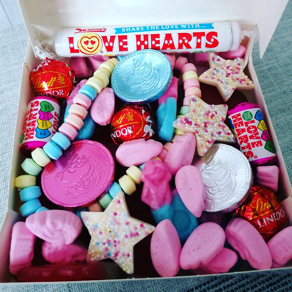 Mini Sweet / Chocolate Hamper Window Box – The Sweet Cone Company